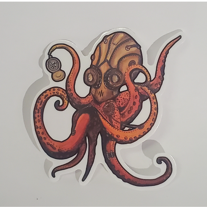 3 inch Tick Tock sticker – SN Dabson Art